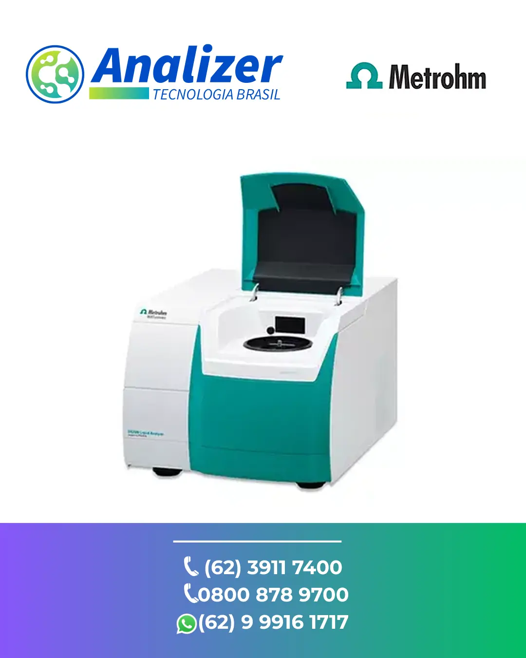 INTERVENÇÃO ANALISADOR DE POLIOL NIRS 2500 METROHM BRASIL - Analizer ...